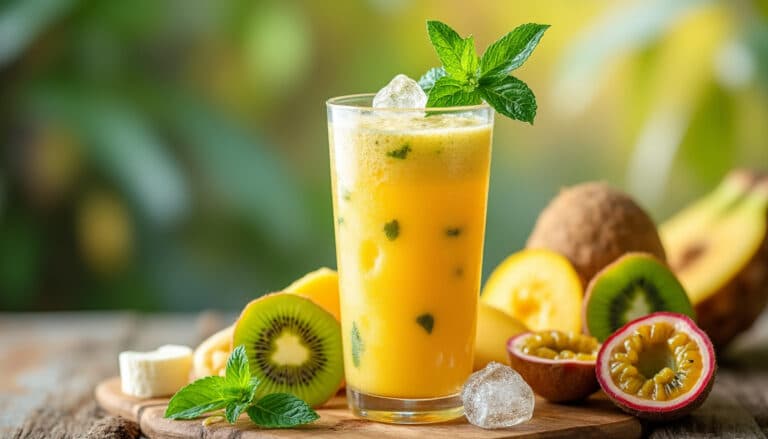 Smoothie exotique : une explosion de saveurs inoubliables