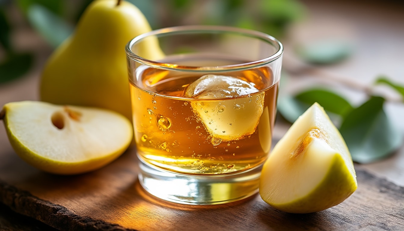 Liqueur de poire maison : le secret d’une douceur fruitée