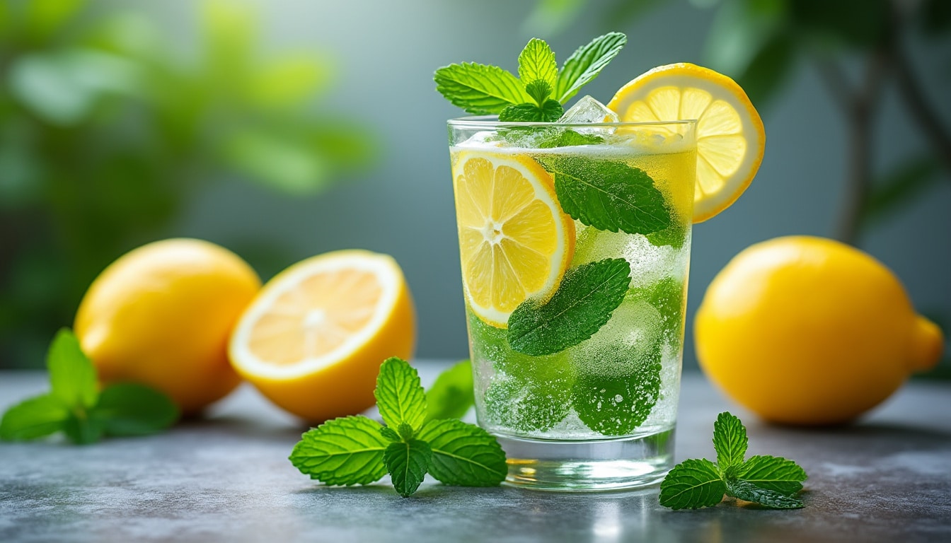 Cocktail Menthe-Citron : Le Secret du Doseur pour des Boissons Parfaites